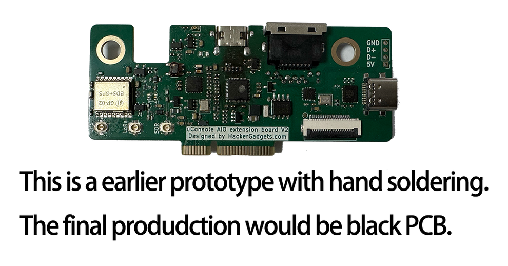 【Pre-Order】uConsole AIO V2 (RTL-SDR/LoRa/GPS/RTC/USB Hub/USB 3.0/RJ45 ...